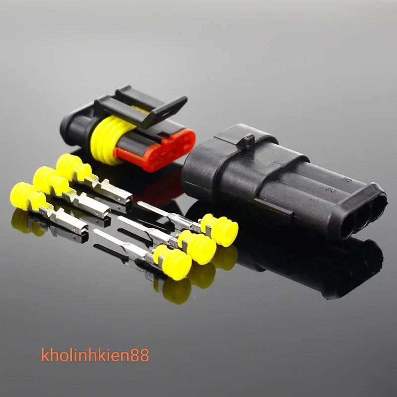 Waterproof 1P, 2P, 3P plastic jack set (full set as shown) | Shopee ...