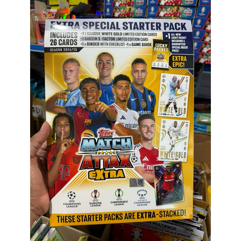 [ Starter Pack ] Topps Match Attax Starter Pack EXTRA 2024/25 24/25 ...