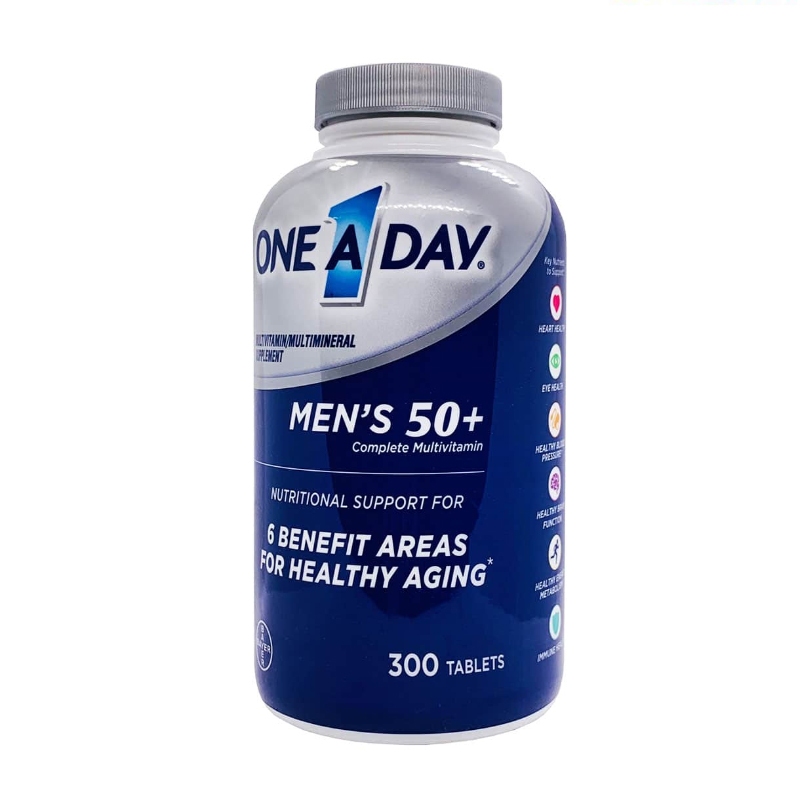 One A Day Men’s 50+ American Multivitamin for Men | Shopee Malaysia