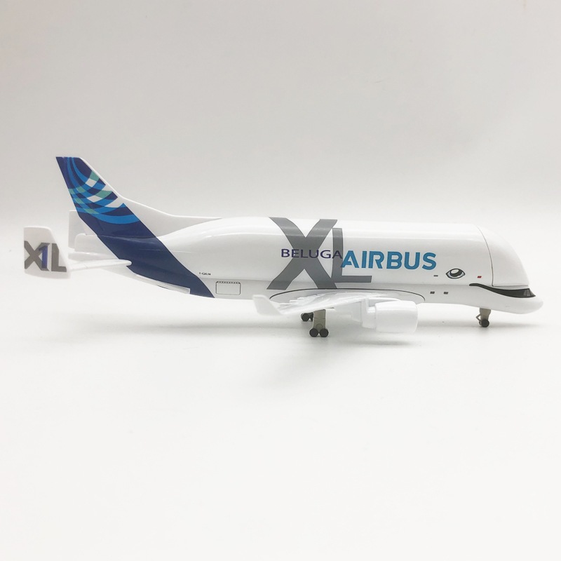 Super Beluga Airbus XL transport aircraft model with wheels size 20cm ...