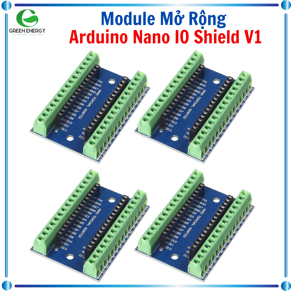 Arduino Nano IO Shield V1 Expansion Module | Shopee Malaysia