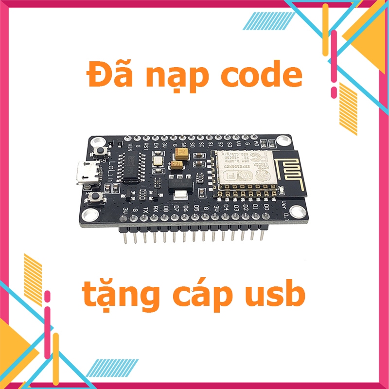 Wifi circuit ESP8266 NodeMCU Lua V3 CH340 [Free USB cable] | Shopee ...