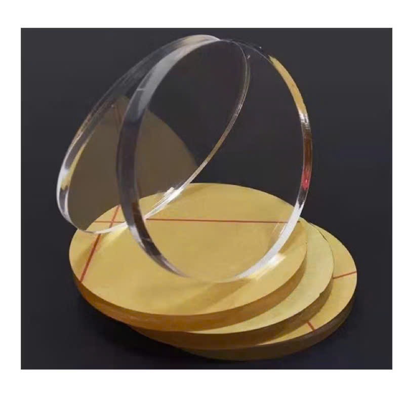 O-shaped Round Mica Plastic Sheet 8mm - 10mm Thick Transparent Color ...