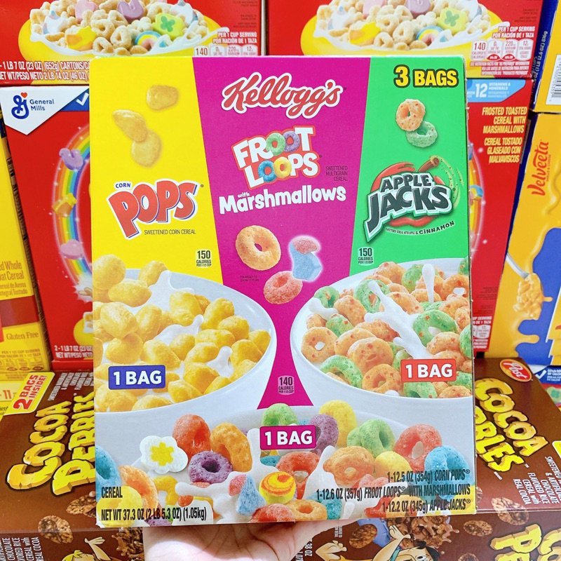 Us IMPORTED PRODUCTS - KELLOGG’S KID CORN POP BREAKFAST CEREAL - FROOT ...