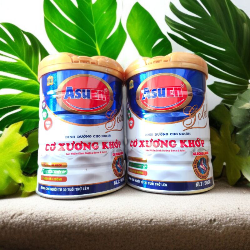 2 Cans of Asuen bone and joint milk powder 900g for musculoskeletal ...