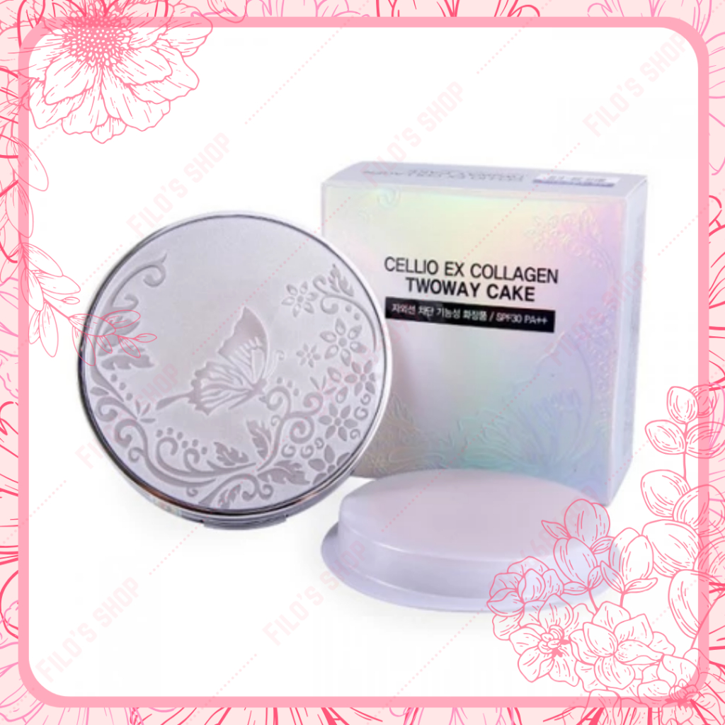 Cellio EX COLLAGEN TWOWAY CAKE (with 1 replacement core) | Shopee Malaysia