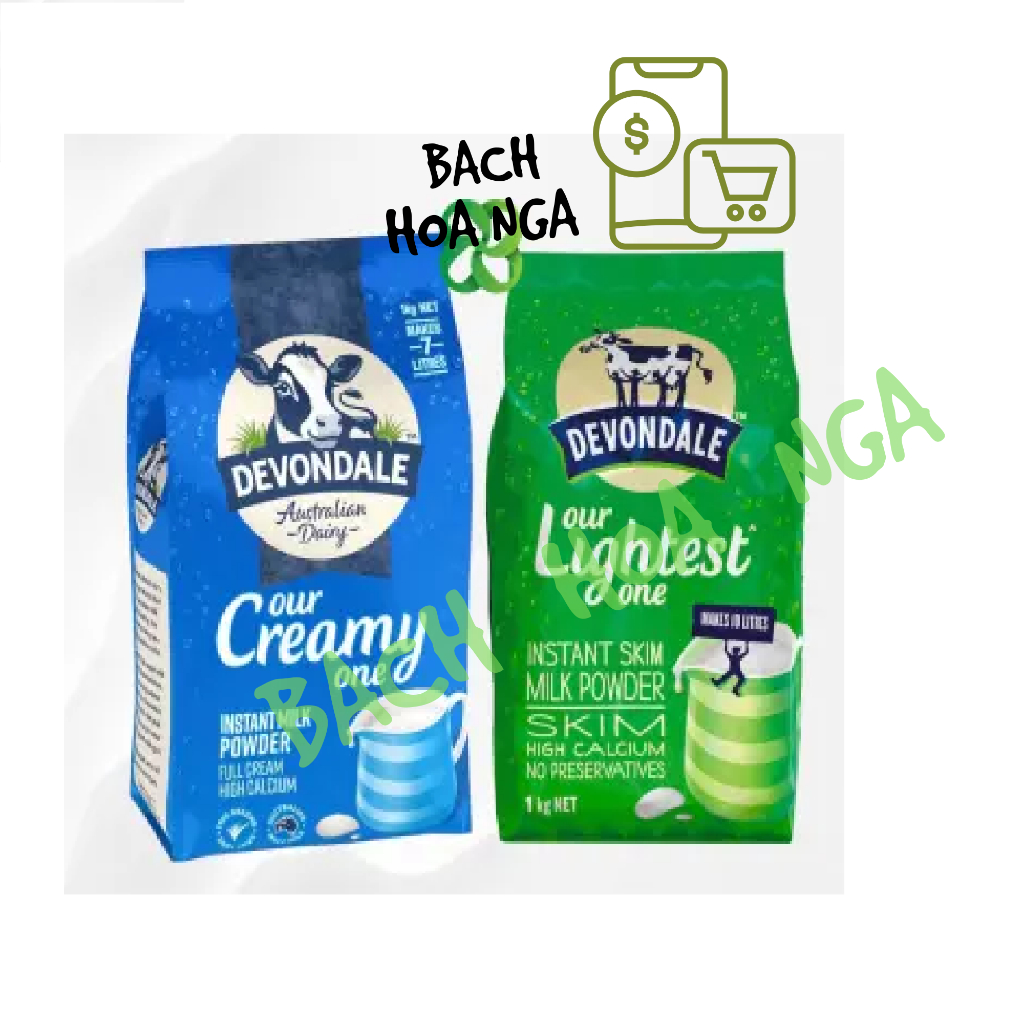 Devondale Whole/Skimmed Australian Milk Powder 1kg pack | Shopee Malaysia