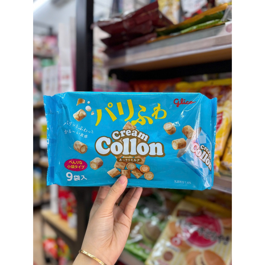 Date 7/2025 Glico Cream Collon 9 packs from Japan | Shopee Malaysia