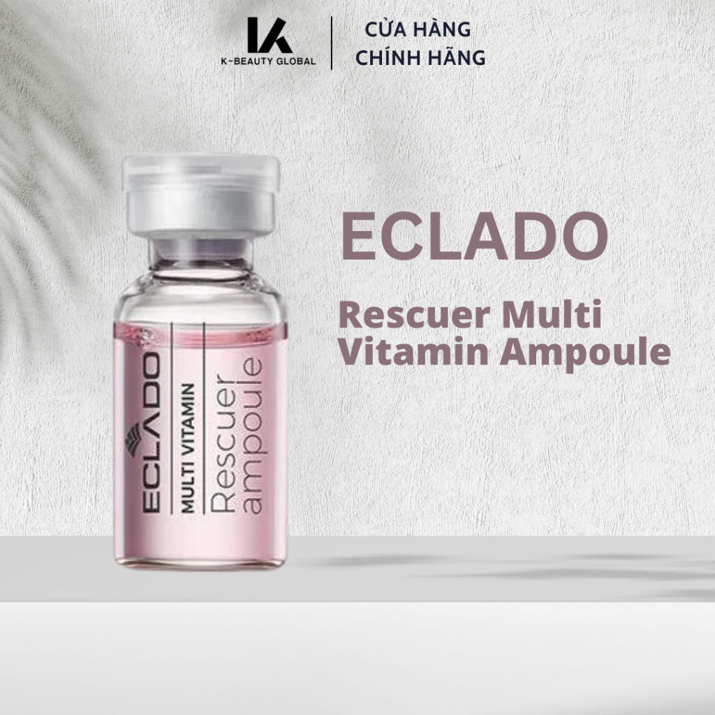 Vitamin essence whitens skin, restores fragile skin after trayment - ECLADO Rescuer Multi ...