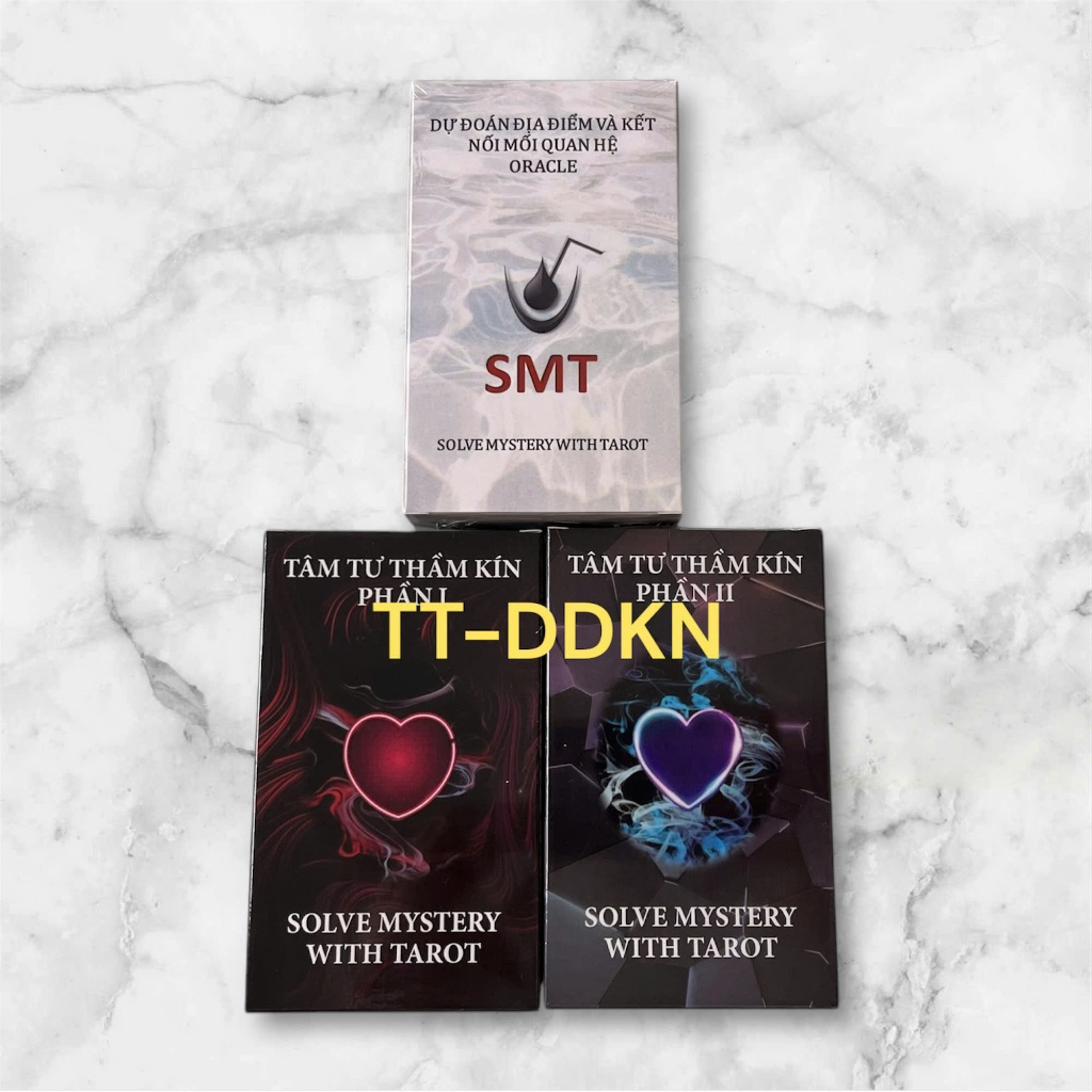 [COMBO Of 3 ORACLE SETS] SEALED MIND P1 AND P2 - TOUCH OF THE PRODUCT ...