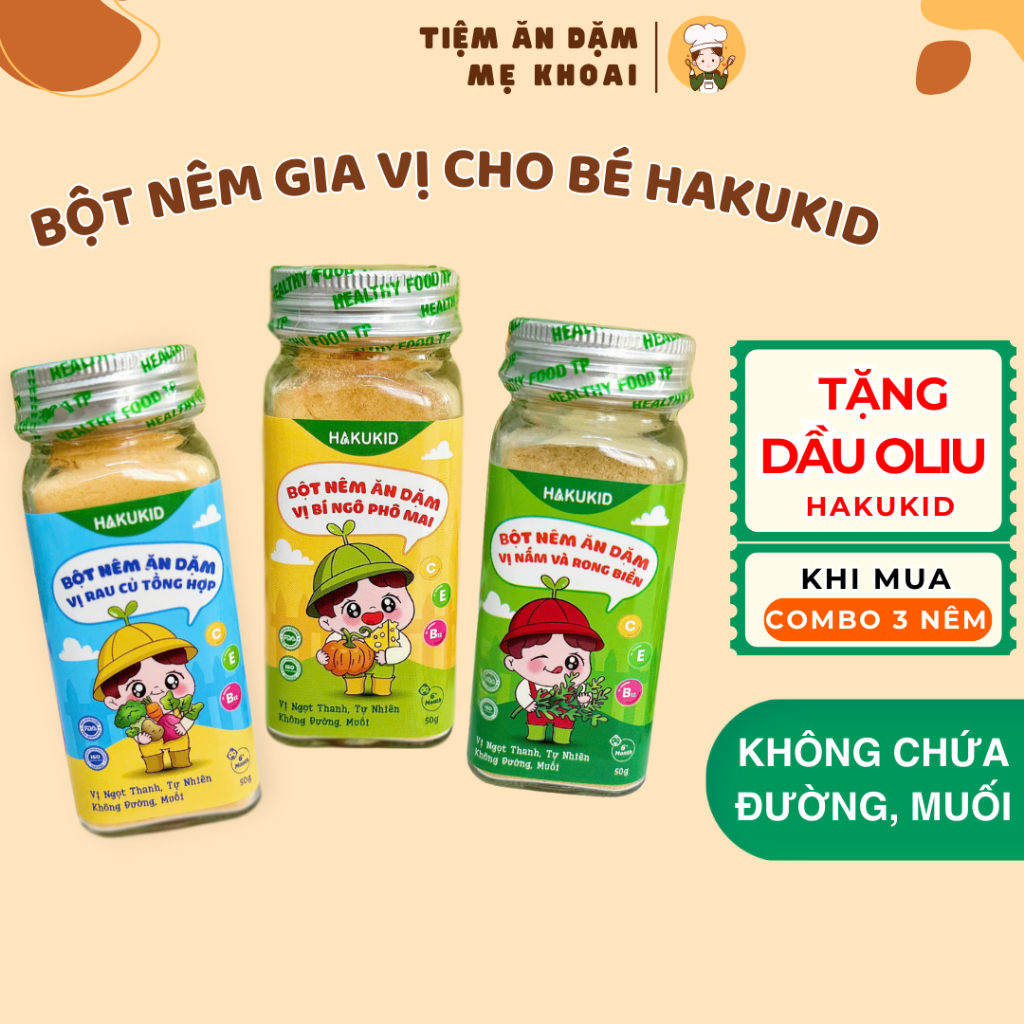 Hakukid baby seasoning powder, no salt, no sugar, 100% natural ...