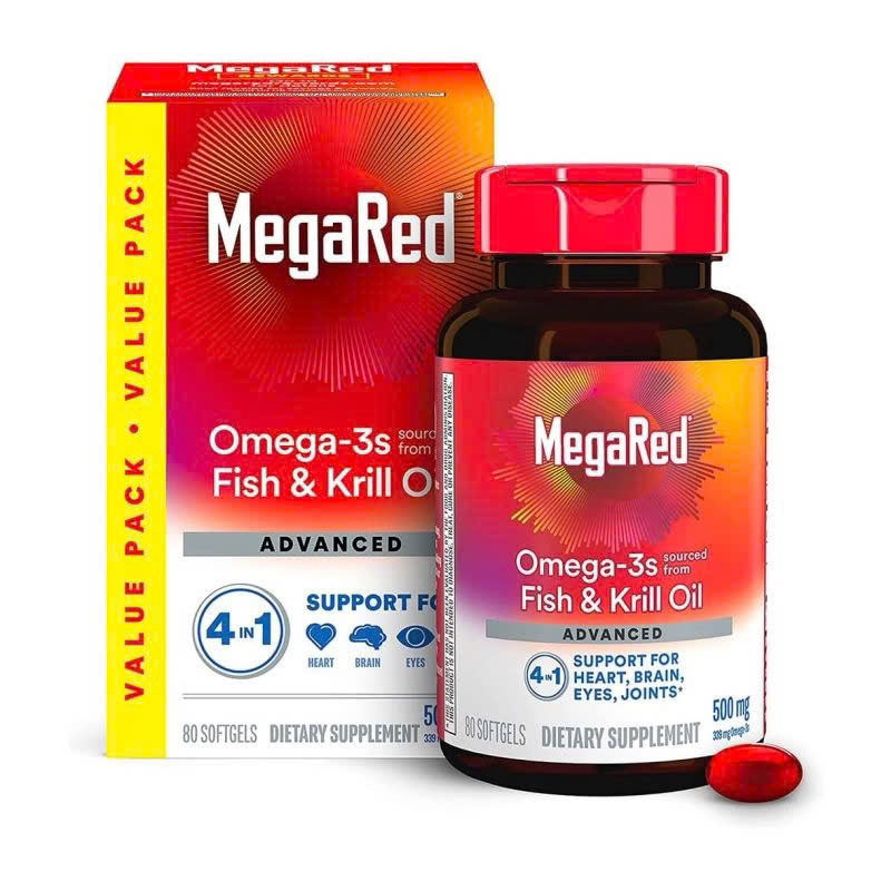 Megared kill Oil Schiff MegaRed Advanced 4in1 Omega-3 Fish + Krill Oil ...