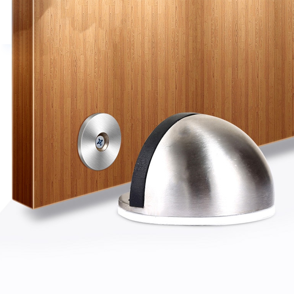 Floor-mounted Semicircular Door Stop, Magnetic Door Stop, Helps Limit ...