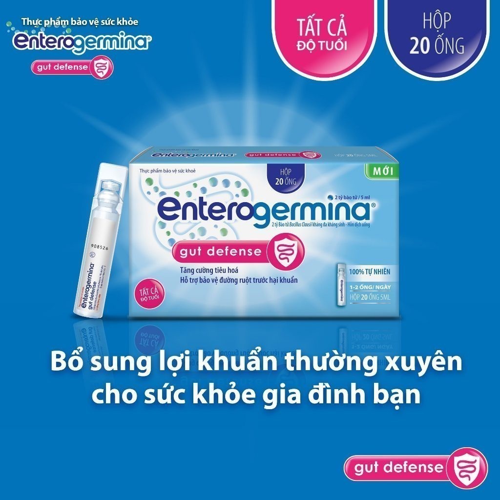 Enterogermina - MICROBIAL Yeast SUPPORTS Intestinal Protection ...