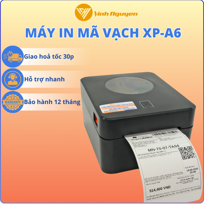Xp-a6 barcode printer prints Shopee orders - E-commerce platform, A6-A7 ...