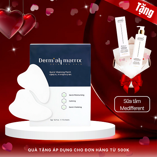 Derm All Matrix Quick Vitalizing Patch Mask - Full Box (10 Pieces) | Shopee Malaysia