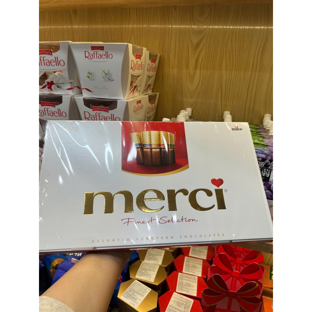 Merci Finest Selection mixed chocolate 400g | Shopee Malaysia
