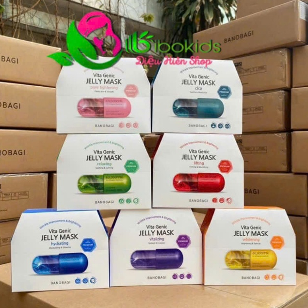 Combo of 10 New Banobagi Jelly Mask | Shopee Malaysia
