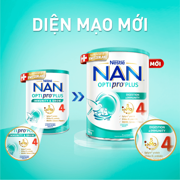 Nan Optipro Plus 5HMO Milk No. 4 800g New (Genuine Imported, Date August 2026) | Shopee Malaysia