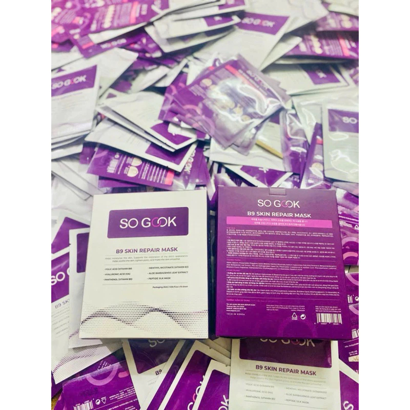 [Genuine] So GOOK B9 Skin Repair Mask (25ml) moisturizes, soothes ...