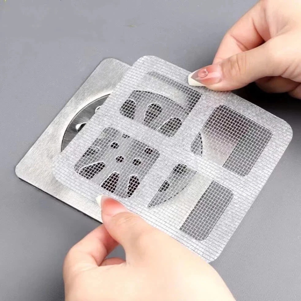 Combo of 10 Anti-Clogging Garbage Filters - Set of 10 Bathroom Sewer ...