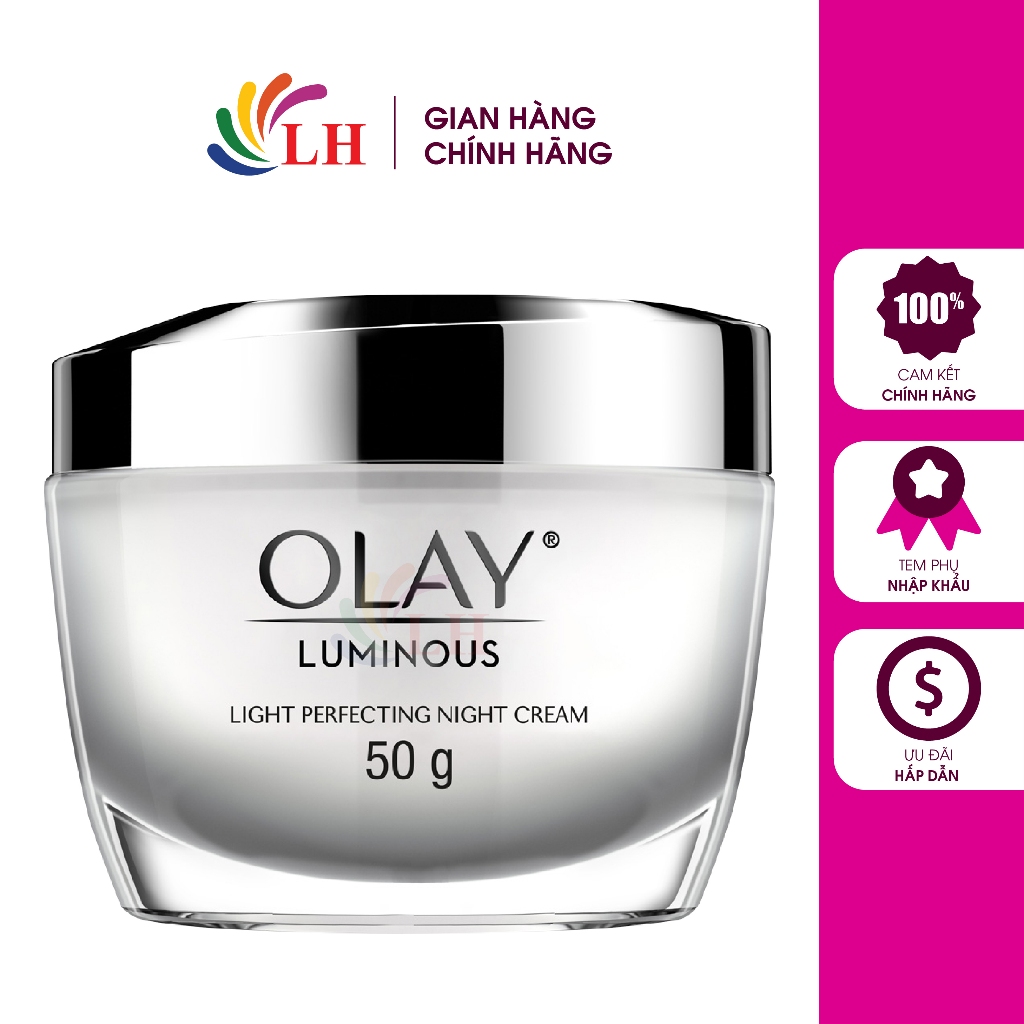 Olay Luminous Light Perfecting Night Cream (50g) | Shopee Malaysia