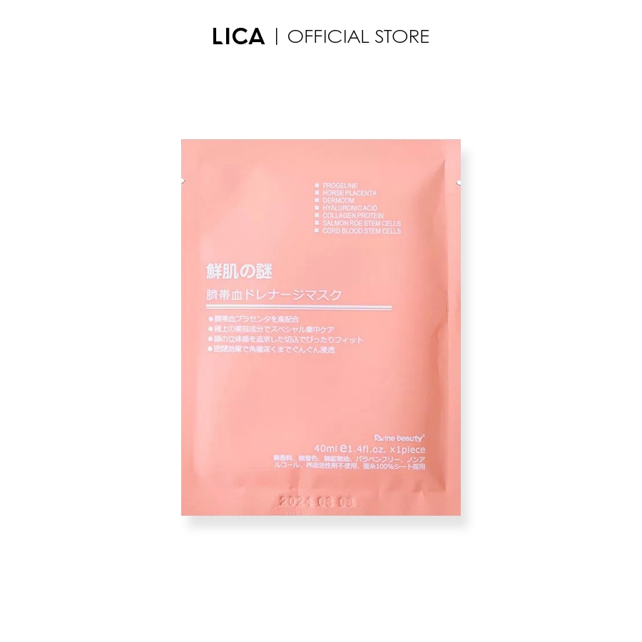 Rwine Sheep Placenta Mask Collagen Japanese Stem Cell Whitening ...