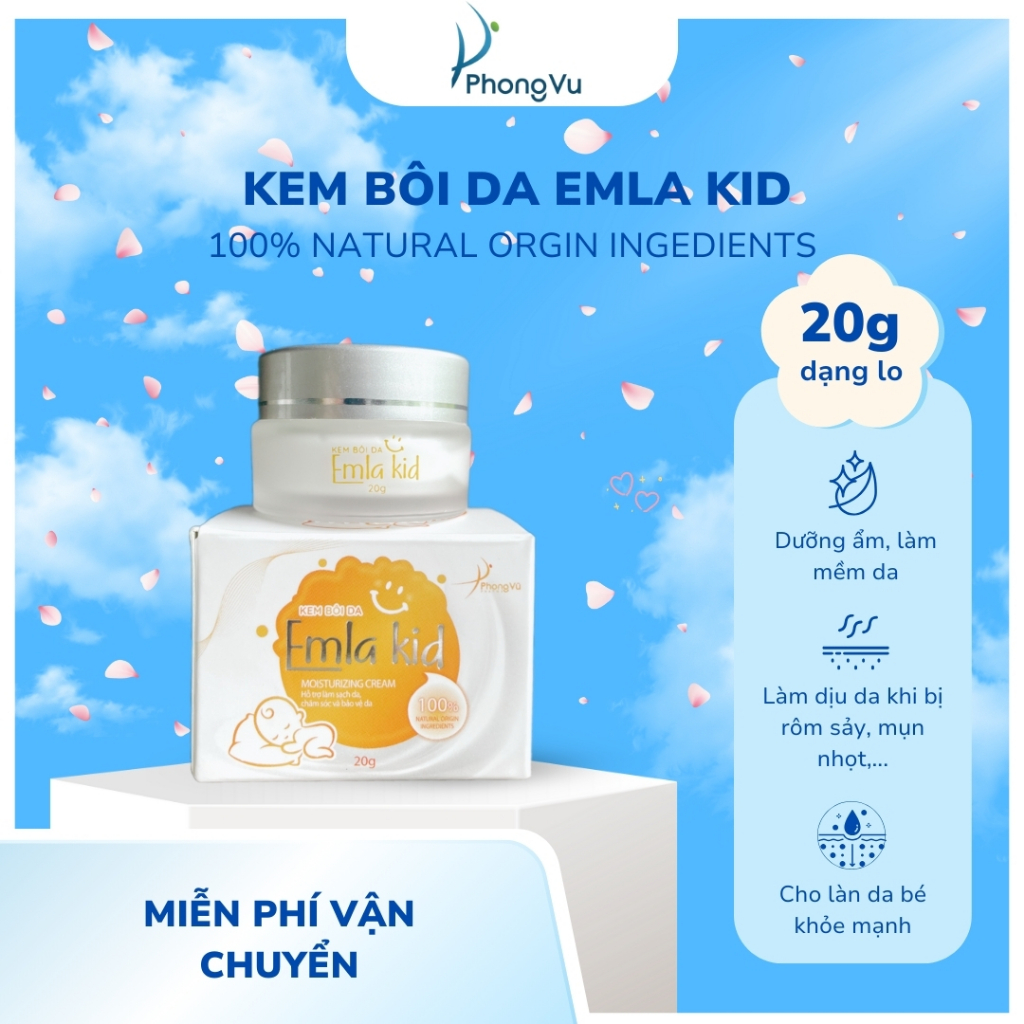 Emla Kid Cream - Jar (supports skin rashes, eczema, heat rash, all ...