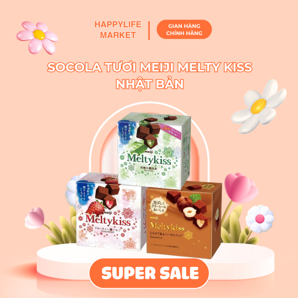 Meiji Melty Kiss Japanese Fresh Chocolate | Shopee Malaysia