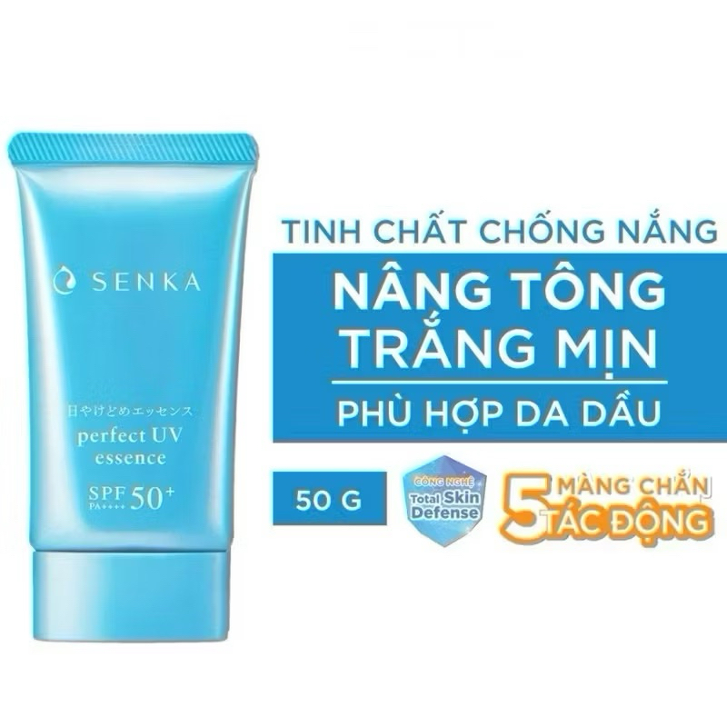 100% GENUINE - Senka Perfect UV Milk sunscreen 40ml | Shopee Malaysia