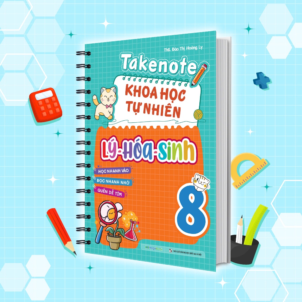 Takenote Book Natural Sciences Physics - Chemistry - Biology Grade 8 ...