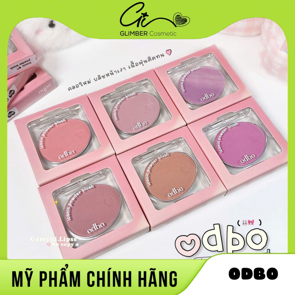 Odbo Iconic Powder Blush Smooth Matte Powder 4.2gram - Thailand(OD1325) | Shopee Malaysia