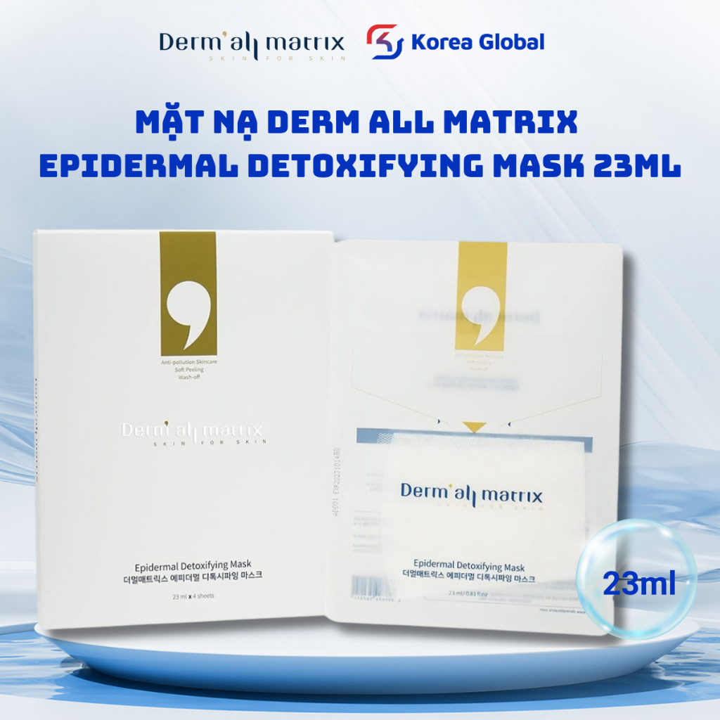 Derm All Matrix Epidermal Detoxifying Mask – Detoxifying, Soothing ...