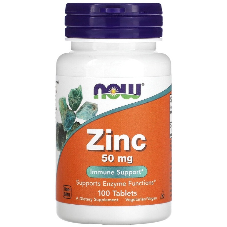 Now Foods Zinc 50mg Supplement [American Product] | Shopee Malaysia