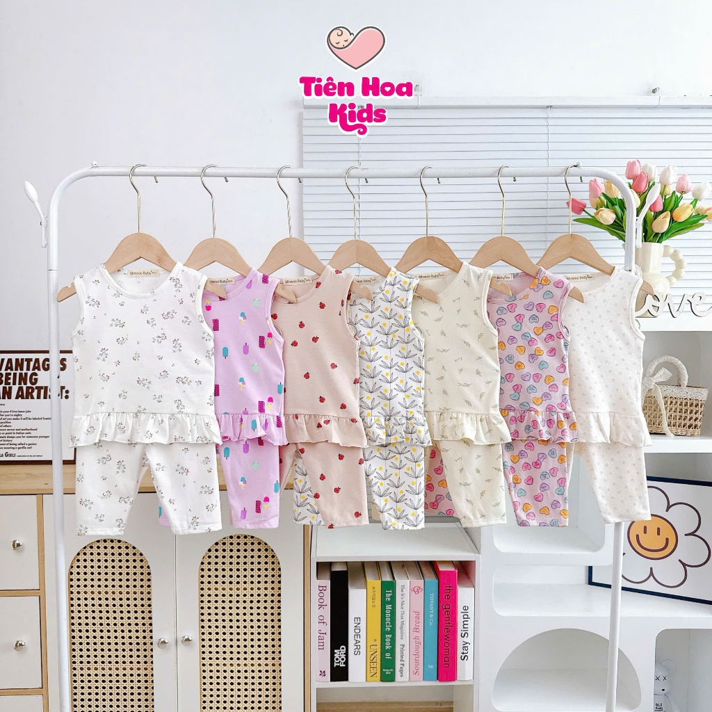 Set Sleeveless Soft and Cool Cotton Bozip Shorts for Girls Going to ...