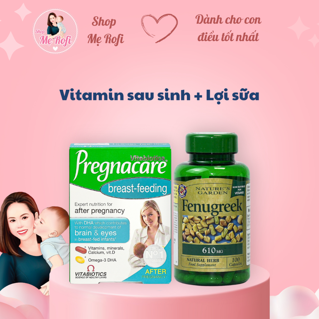 Pregnacare Breast-feeding Vitabiotics multivitamin Combo and postpartum ...