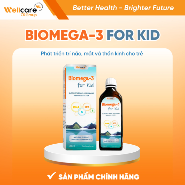 Biomega For Kid – Non-fishy Omega-3, DHA, EPA Supplement Syrup For ...