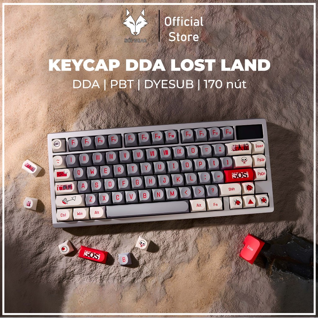[HN - HCM EXPRESS] Mechanical keyboard button set | Keycap DDA Lost ...
