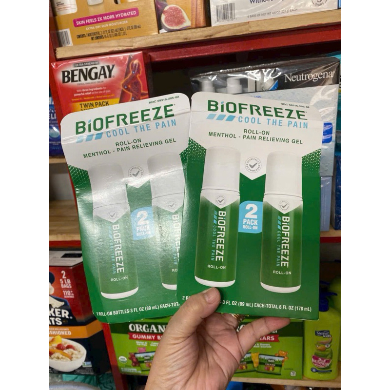 BIOFREEZE COOL THE PAIN PAIN RELIEF MASSAGE ROLLER USA | Shopee Malaysia