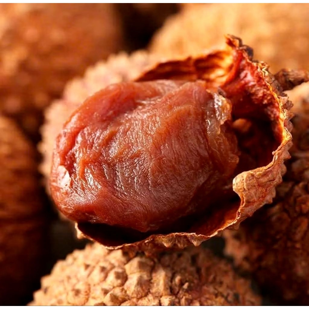 Original Luc Ngan Bac Giang dried lychee, 1kg bag, type 1, thick pulp ...