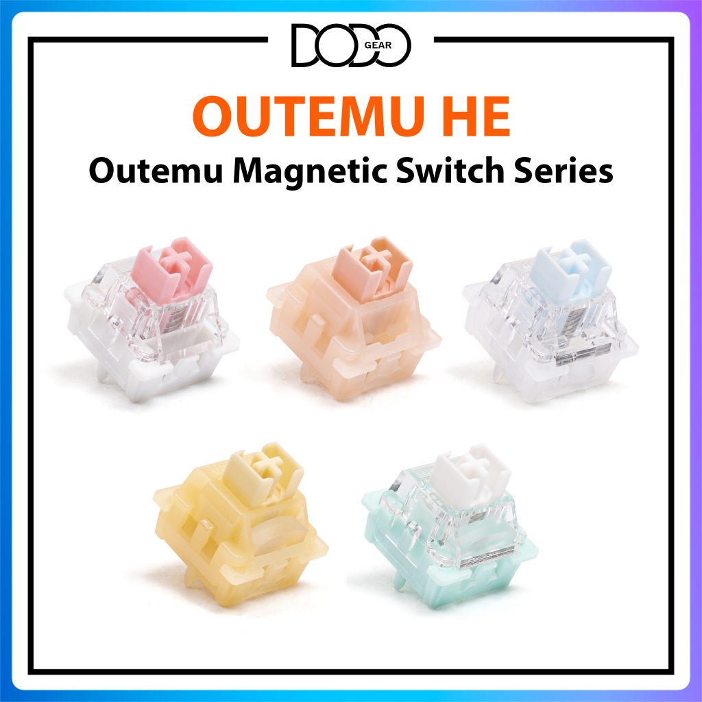 Switch Outemu Magnetic HE Linear 40g keyboard Switch HE Outemu Magnetic ...