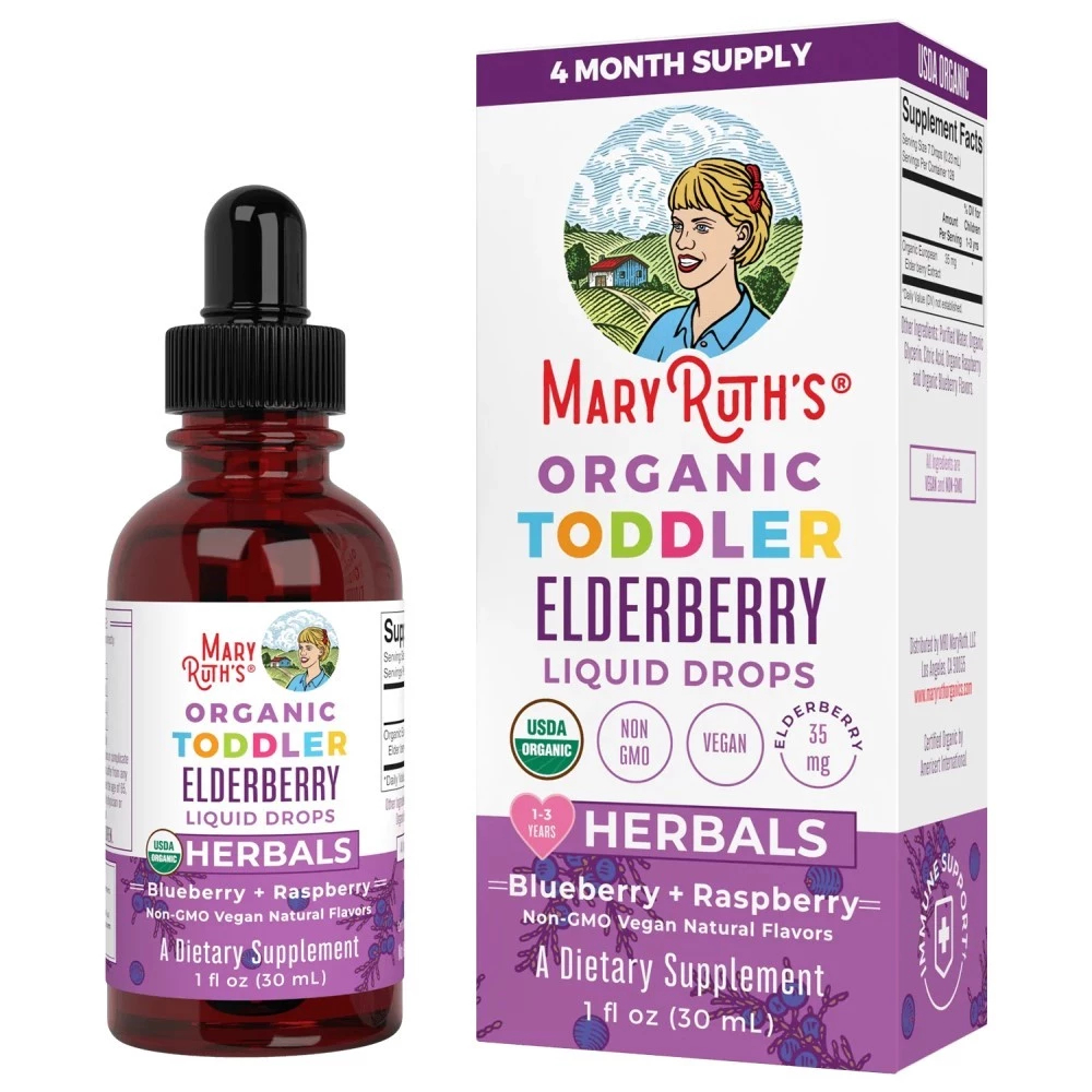 Mary Ruth's Organic Elderberry Liquid Drops 30ml | Shopee Malaysia