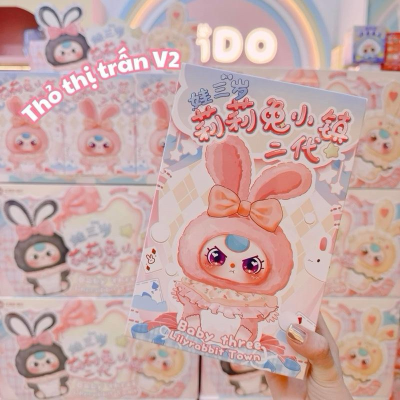 Blindbox Baby three Town Rabbit v2 (1 blind box) | Shopee Malaysia