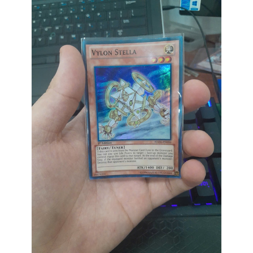 [ 20250606 ] Yugioh Vylon Stella Card - HA06-EN006 | Shopee Malaysia