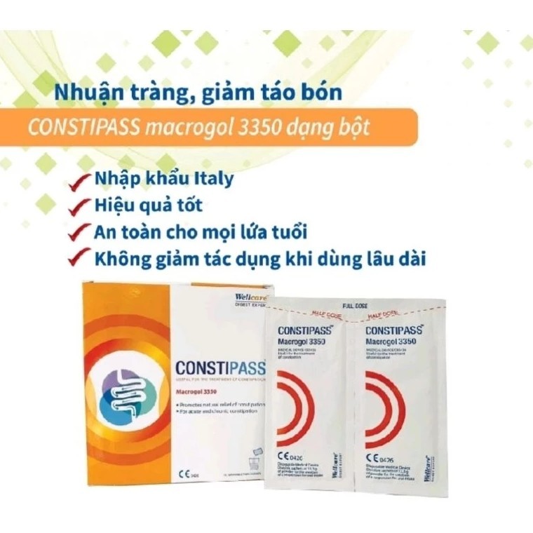 C0NSTIPASS supports laxatives, prevents constipation, adds fiber. Helps ...