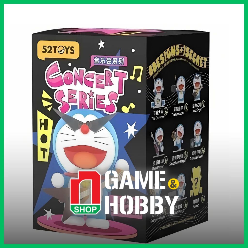 Doraemon Concert Series blindbox - Genuine blindbox model 52TOYS ...