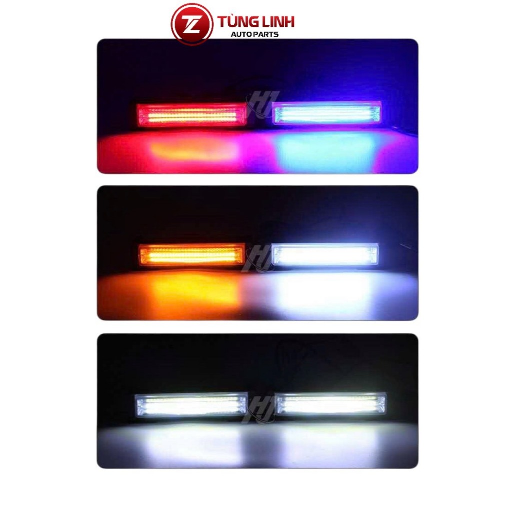 Multi-mode flashing lights, priority car lights, 12V/24V emergency ...