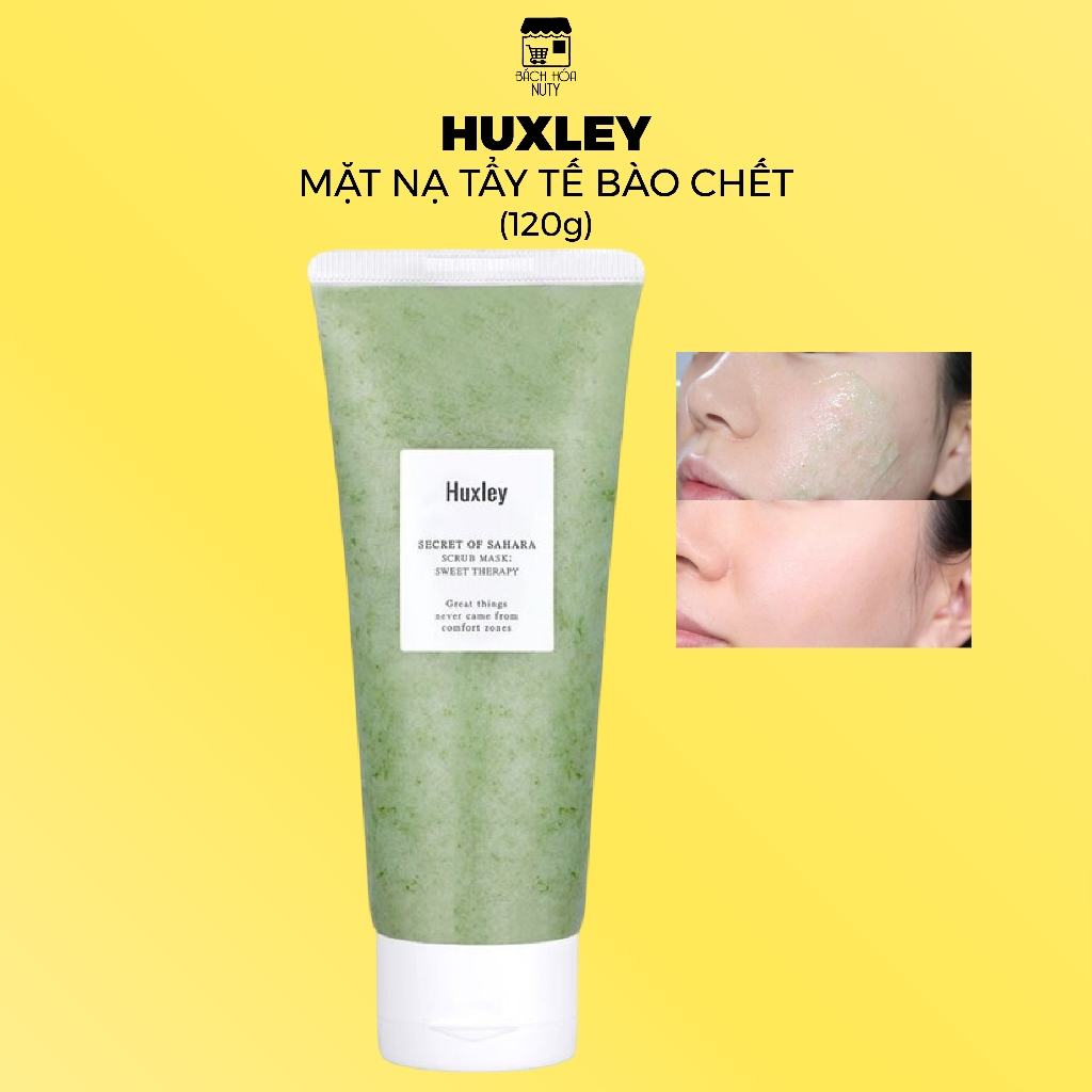 Huxley Secret Of Sahara Scrub Mask Sweet Therapy (30g/120g) | Shopee ...