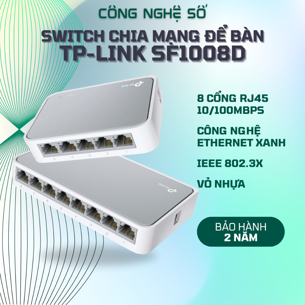 Tp-Link Network Switch SF1005D SF1008D SF1016D 5/8/16 LAN Port 100Mbps ...