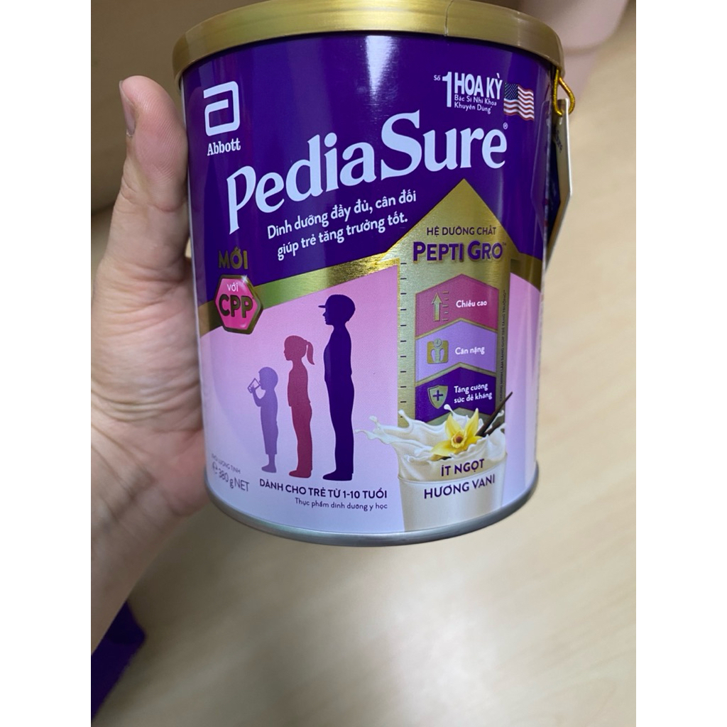 Pediasure powdered milk for babies from 1 to 10 years old can 380g ...